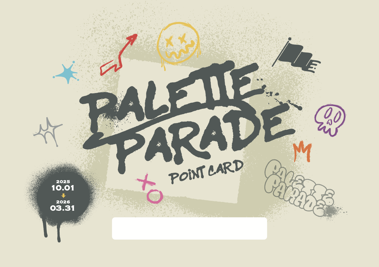 Palette Paradeポイントカード第9弾スタート！ | Palette Parade 公式HP